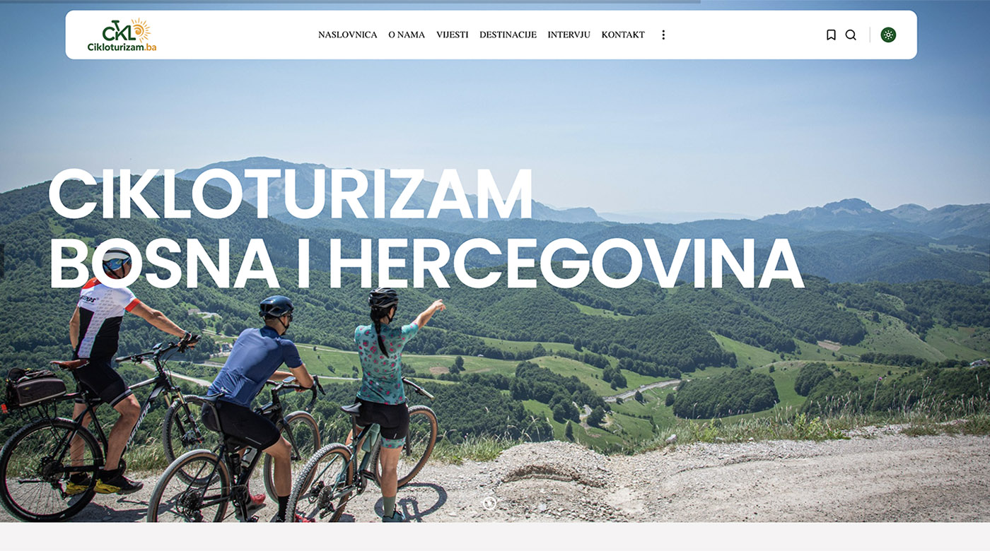 Pokrenut prvi portal za vijesti iz svijeta cikloturizma u BiH ...